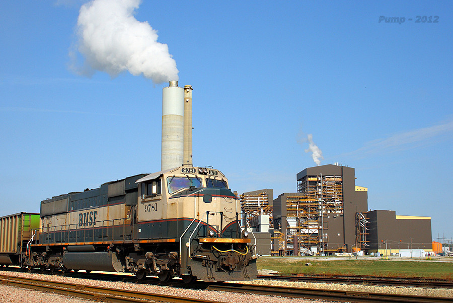 BNSF Loaded Coal Train
